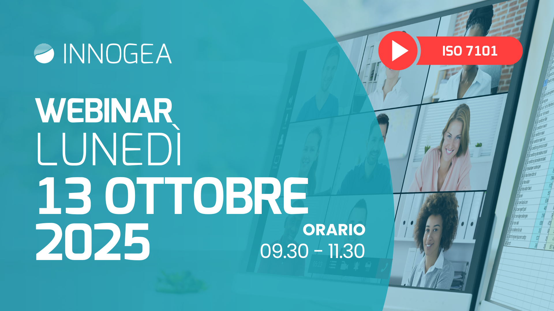 Live Webinar “Dalla ISO 9001 alla ISO 7101” - 13/10/2025